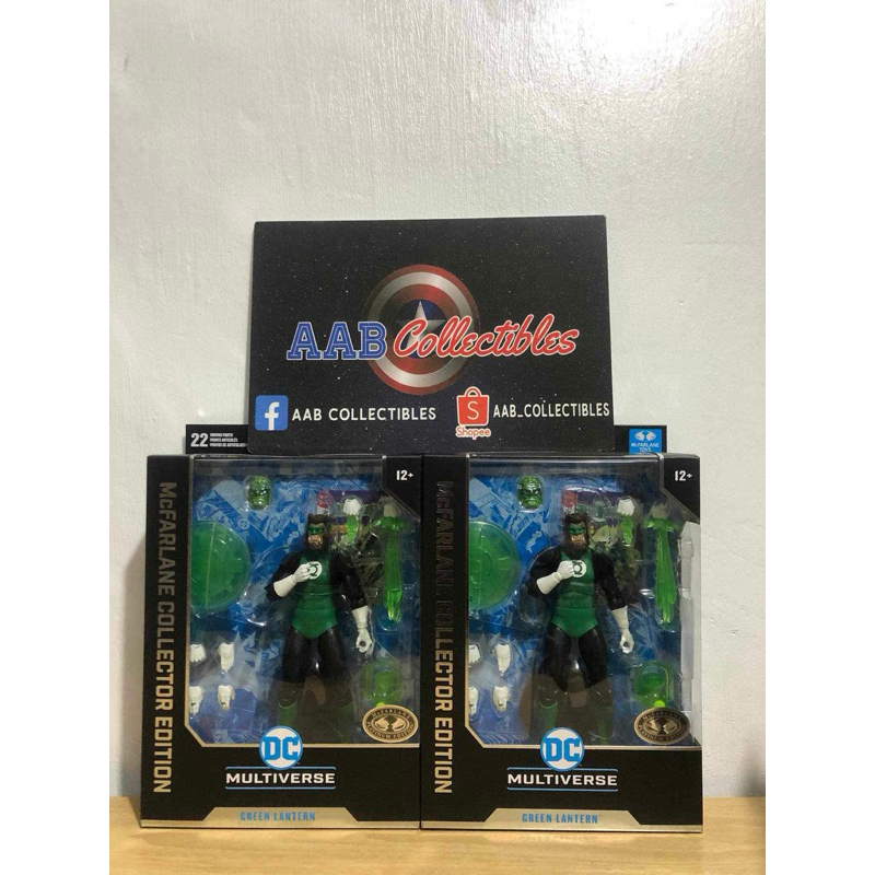 McFarlane Collectors Edition Green Lantern Platinum Edition | Shopee ...