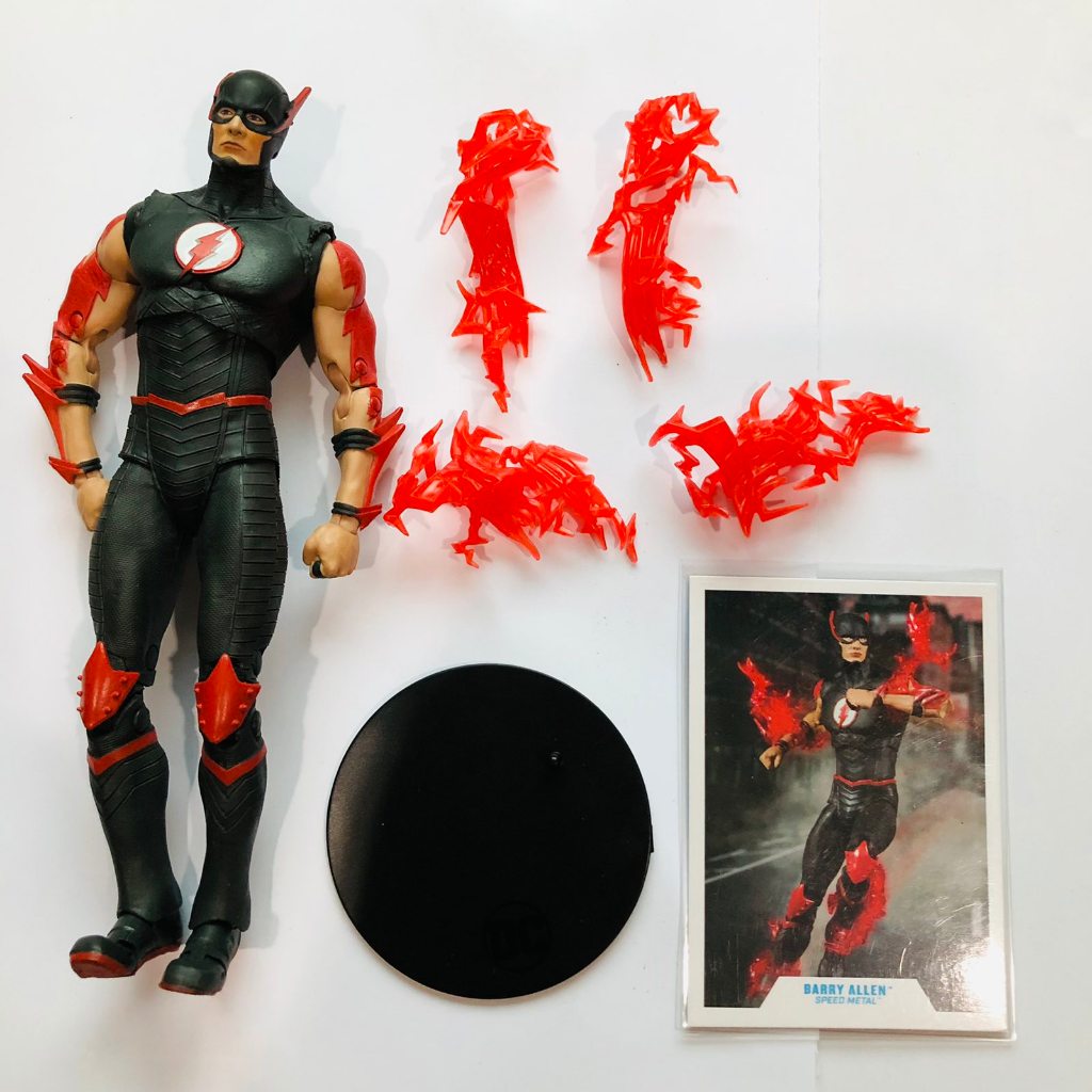 McFarlene - Dc Multiverse - Speed Metal Flash - Barry Allen 7" Action ...