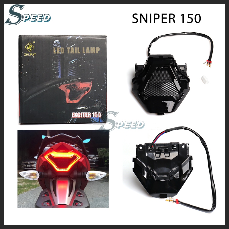 ZHIPAT Rear Tail Light Brake Turn Signals Light Integrated LED Light ...