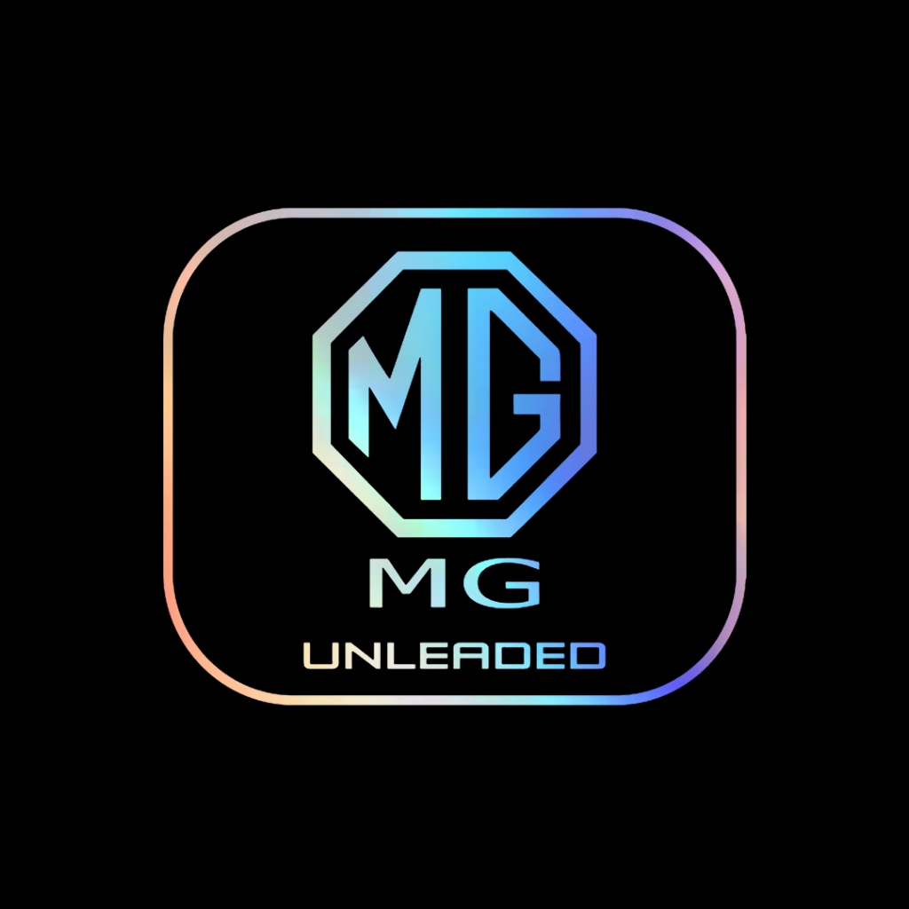 MG Unleaded Gas Tank Cover Waterproof Vinyl decal Sticker | Shopee ...