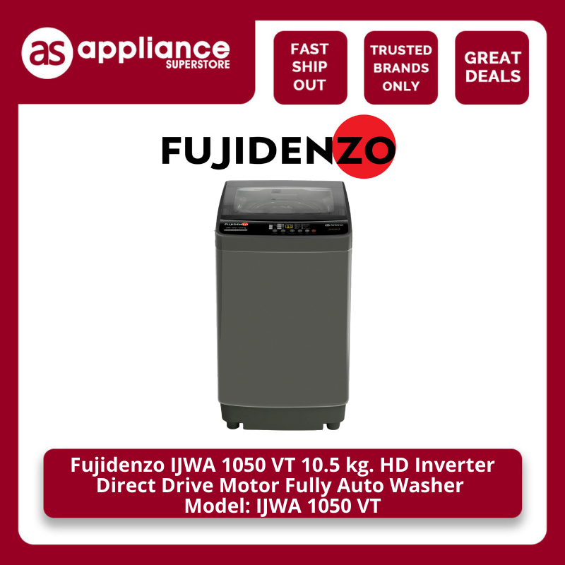 Fujidenzo IJWA 1050 VT 10.5 kg. HD Inverter Direct Drive Motor Fully ...