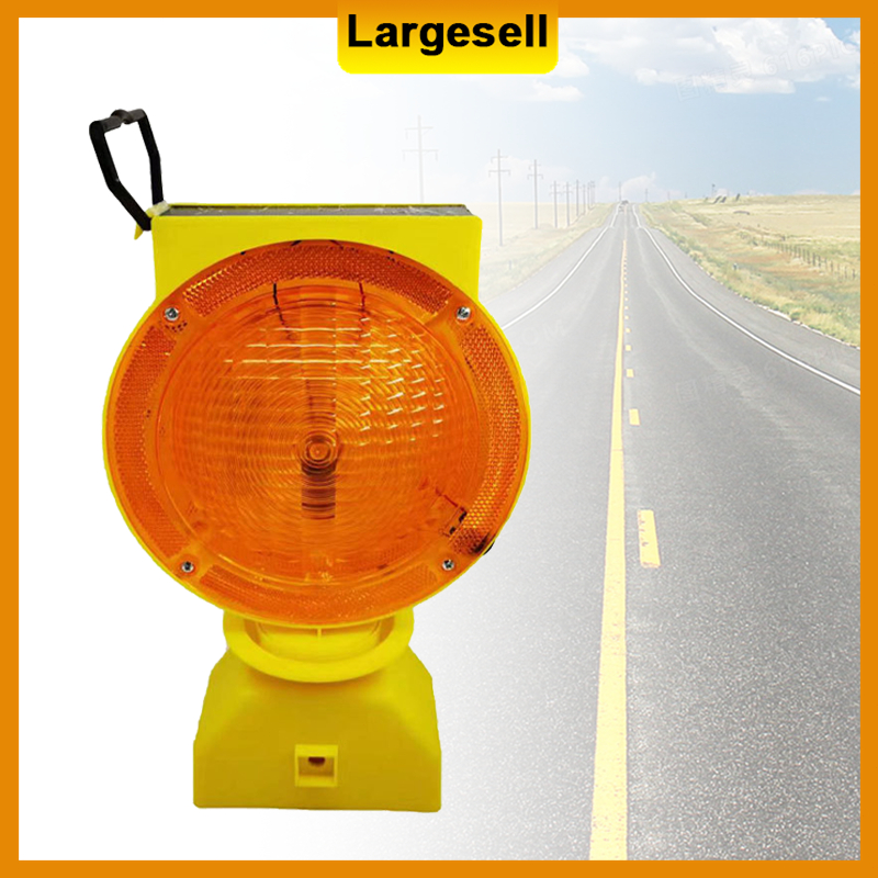 Solar Blinker Warning Light Portable Road Working Safety Traffic Flash ...