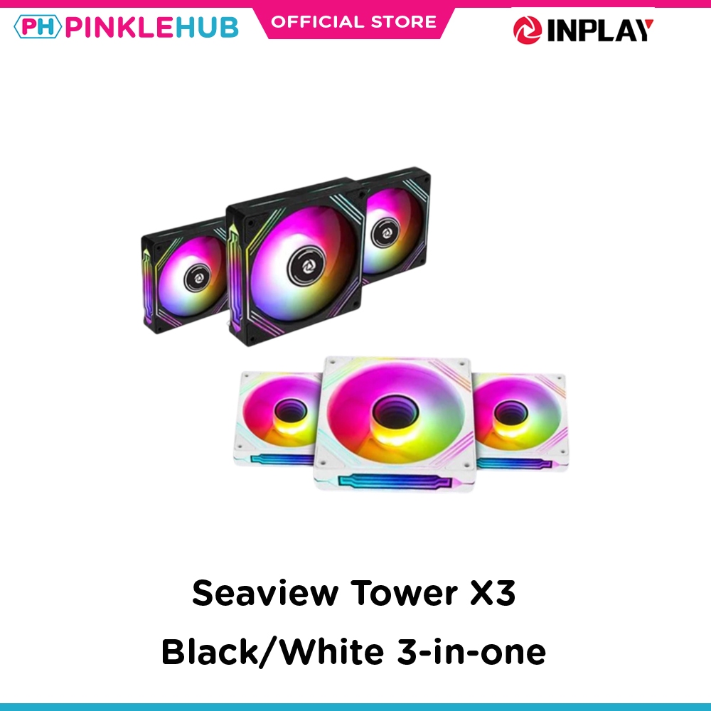 INPLAY Seaview Tower X3 Black/White 3-in-one | Shopee Philippines