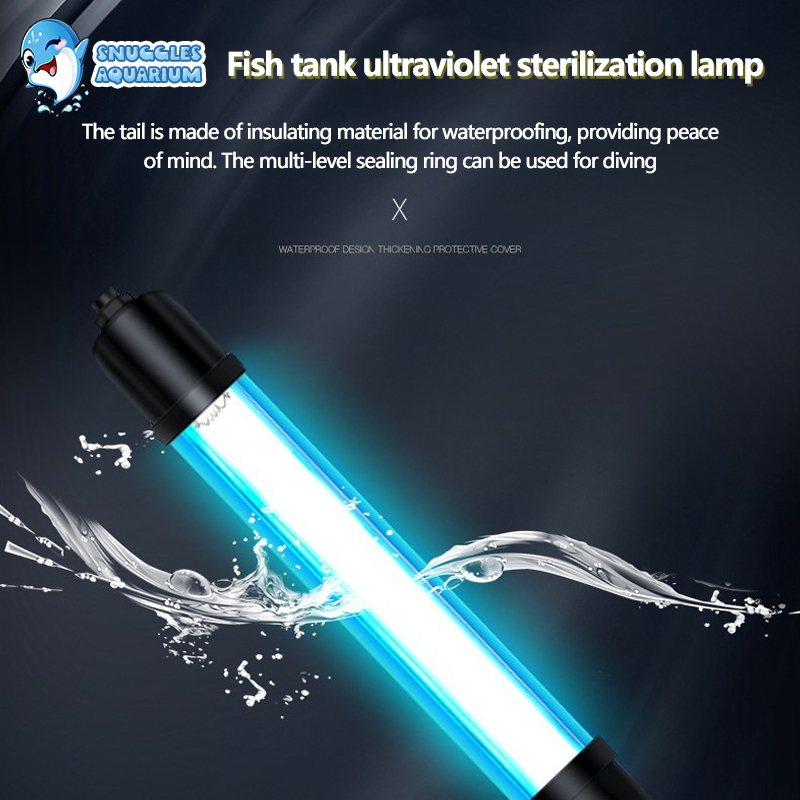 Fish Tank UV Sterilization Lamp Pond Water Purification Ultraviolet For ...