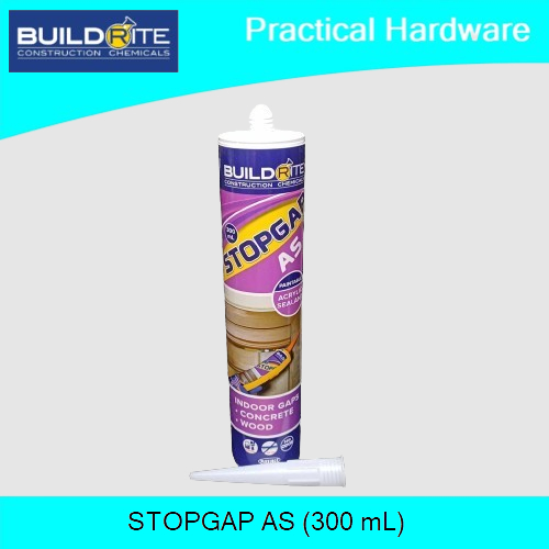 BUILDRITE STOPGAP AS PAINTABLE ACRYLIC SEALANT | Shopee Philippines