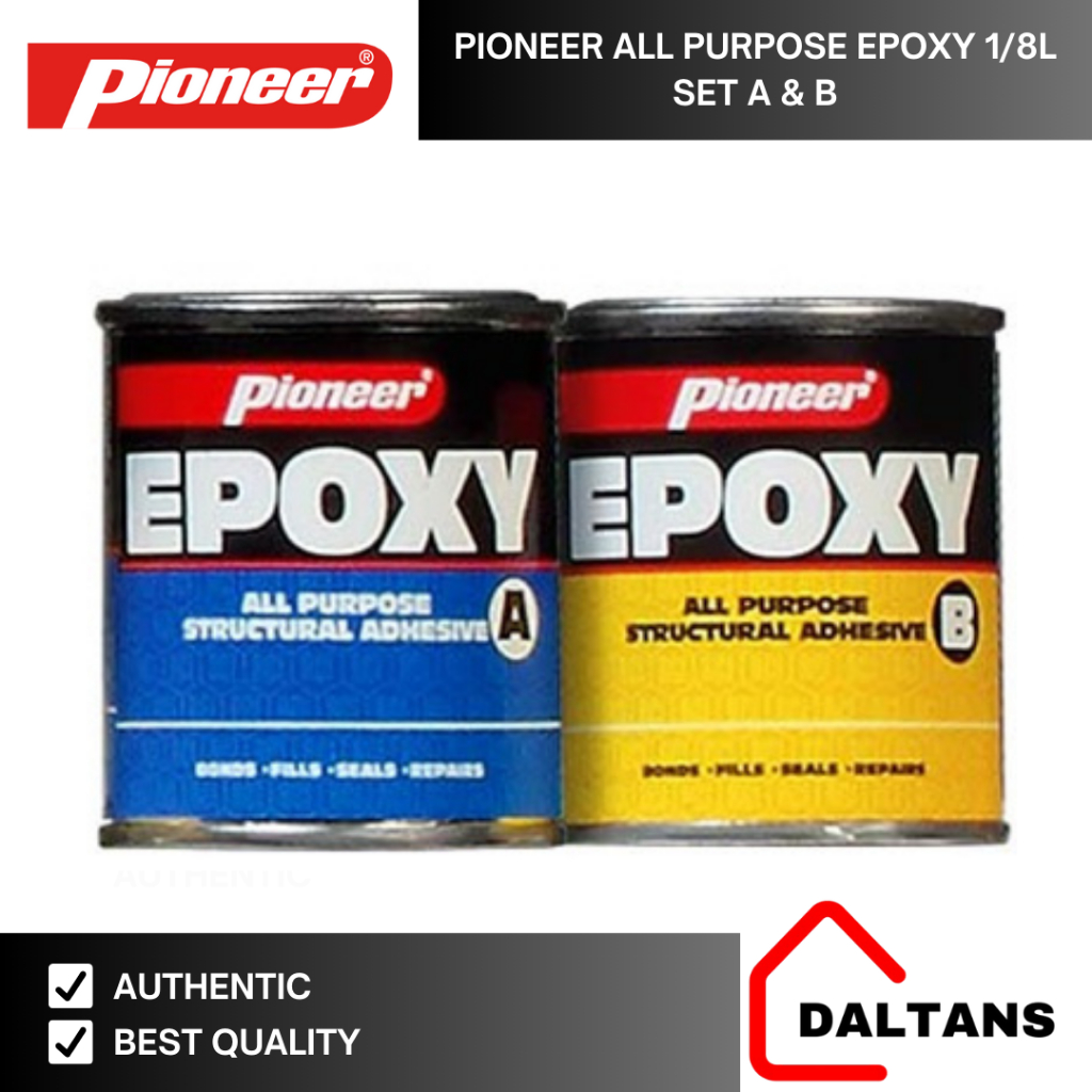 PIONEER EPOXY ALL PURPOSE (SIZE 1/8L,1/4L,1/2L) | Shopee Philippines