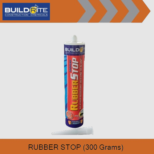 Buildrite Rubberstop (300g) Weather Resistant Silicone Sealant | Shopee ...
