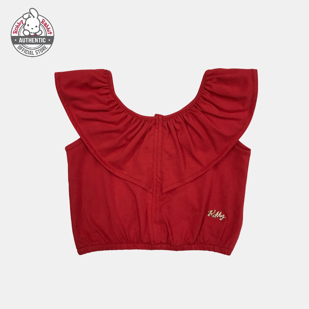 Robby Rabbit Plum Pretty Blouse (Red) | Shopee Philippines