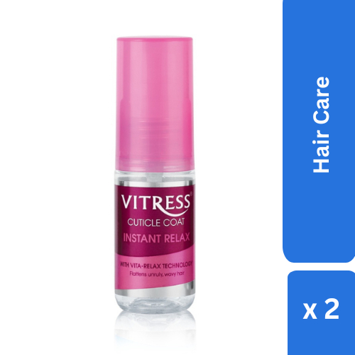 Vitress Hair Cuticle Coat Instant Relax 30mL, Bundle of 2 | Shopee ...