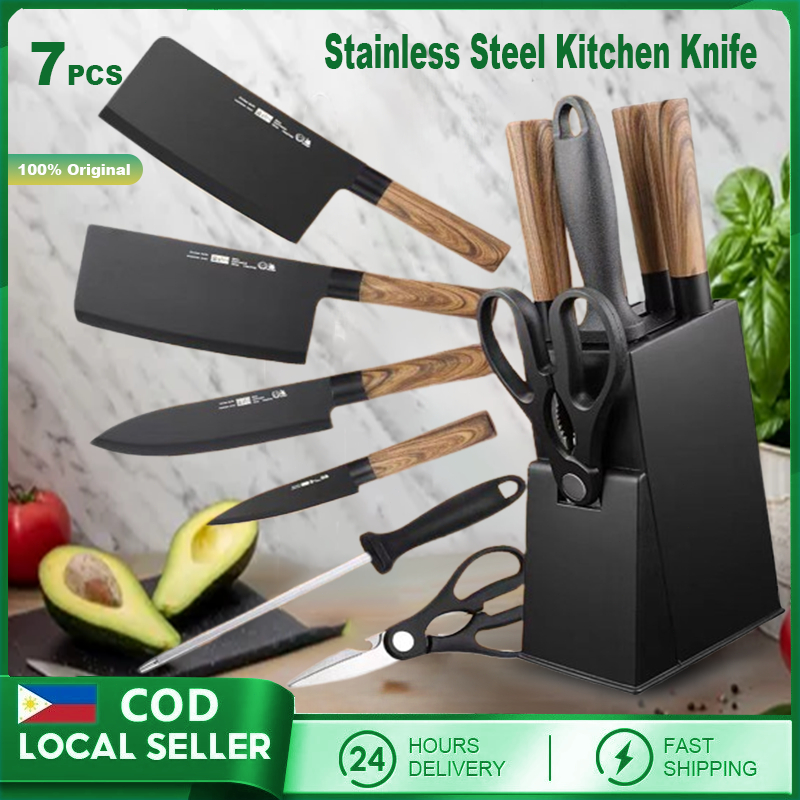 Knife Sets 6 Pcs Kitchen Knife Sets Stainless Steel Chef Knives Cooking ...