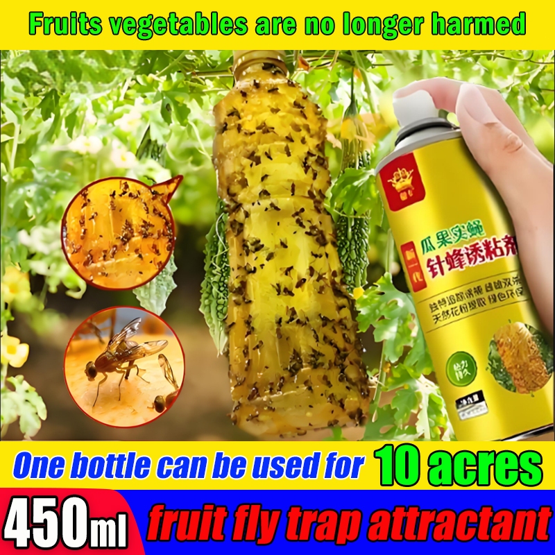 Long-lasting stickiness Fruit fly trap attractant spray add methyl ...