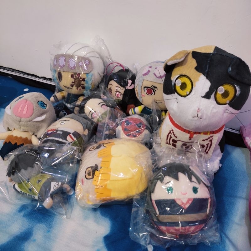 Authentic Kimetsu No Yaiba Plush Charm - Demon Slayer Uzui Nezuko ...