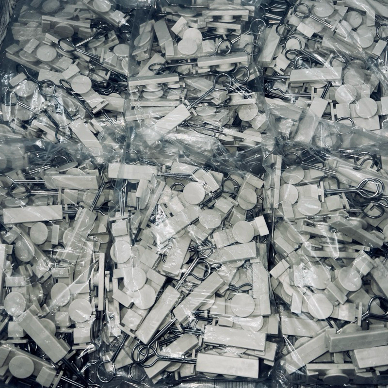 100PCS FIBER OPTIC CABLE ANCHORING CLAMP S-TYPE/ F CLAMP/ FTTH CLAMP ...