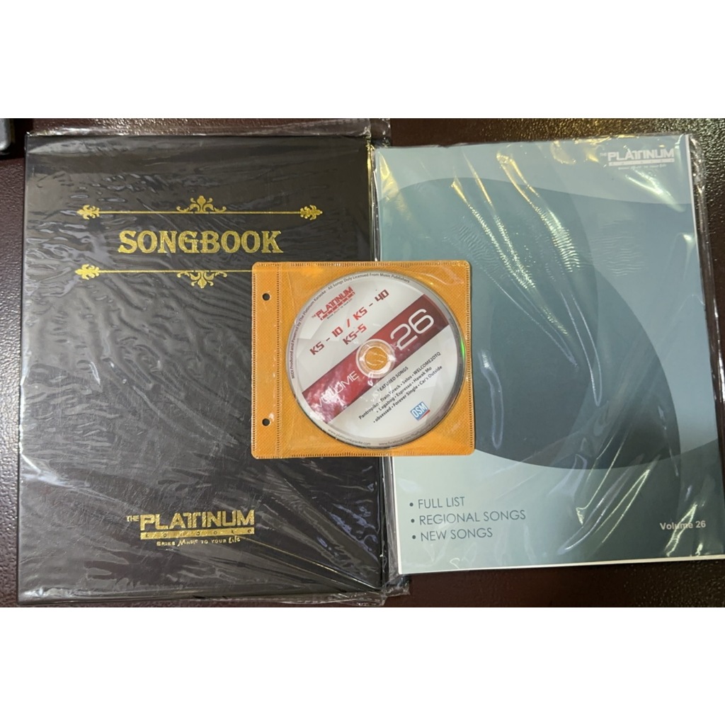 Platinum KS-10/KS-40 /JUNIOR 2 /KBOX2/KBOX3 Songbook & Updated CD vol. 26 (BIG Songbook ...