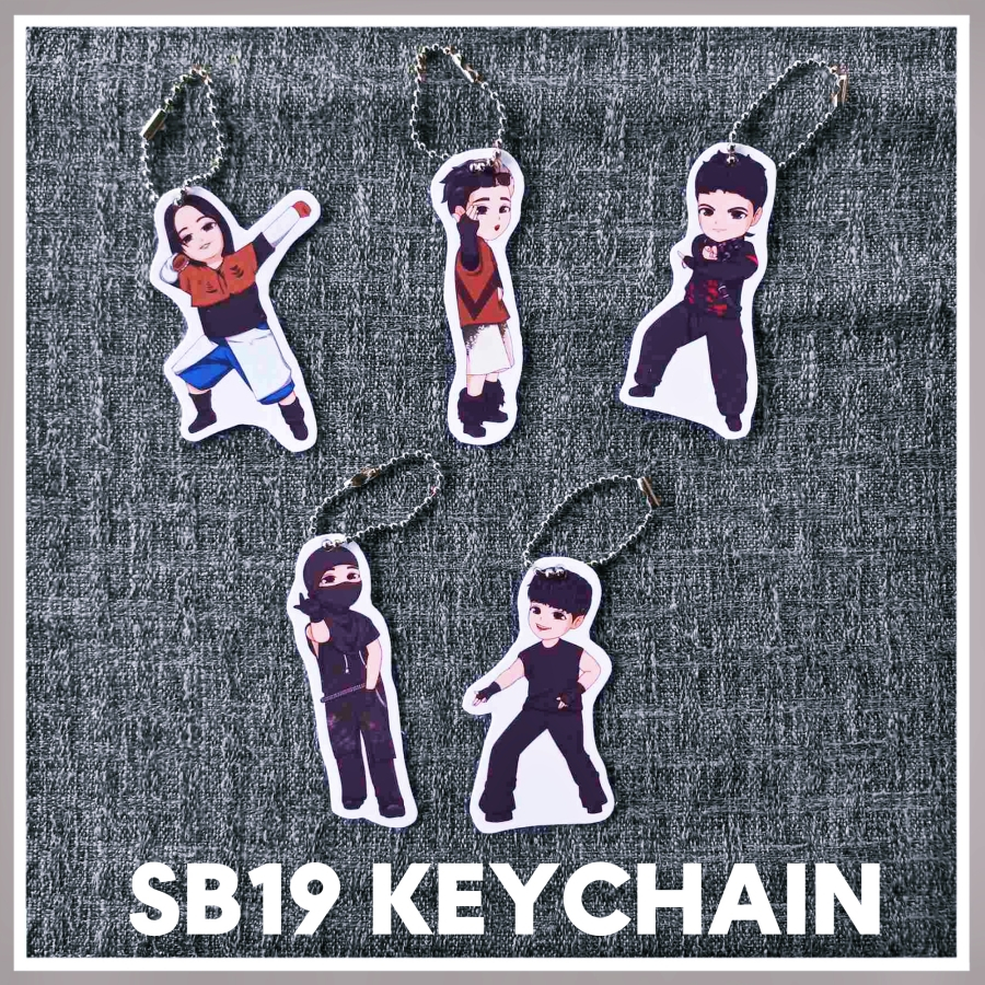 SB19 Kalakal Chibi Keychain (Josh Ken Justin Stell Pablo) | Shopee ...