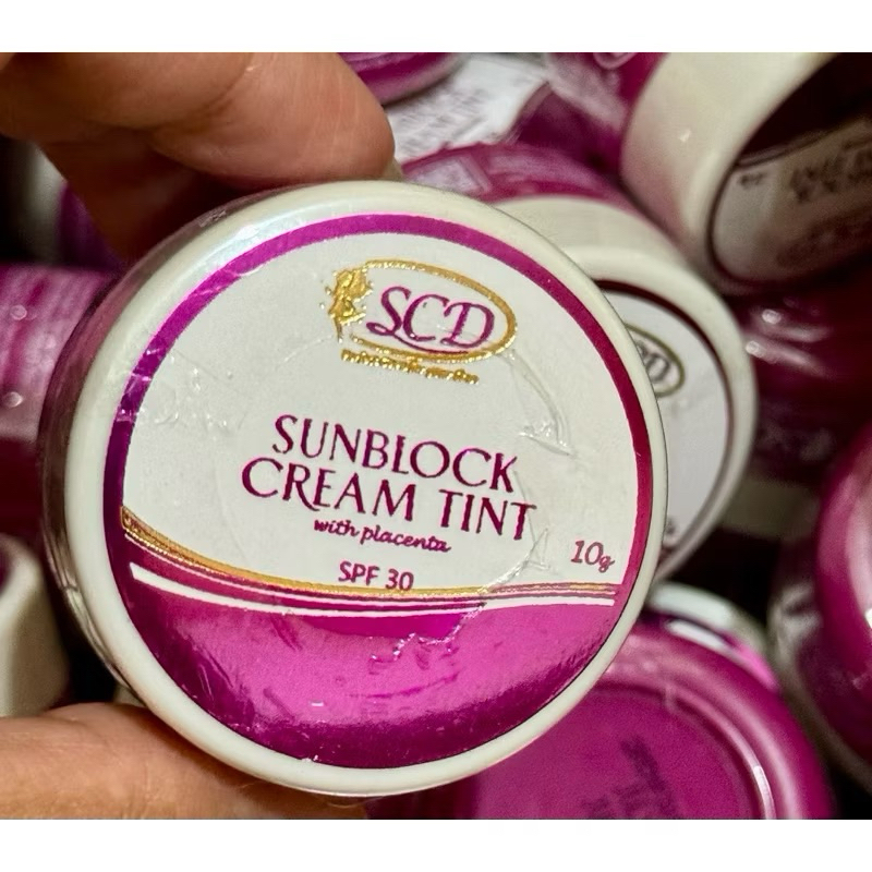 SCD SUNBLOCK CREAM TINT spf30 10g | Shopee Philippines