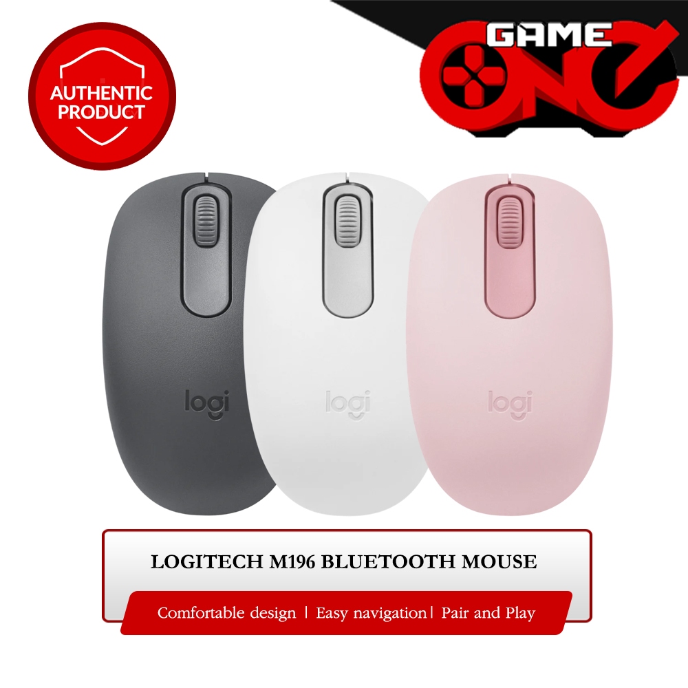Logitech M196 Bluetooth Wireless Portable Mouse | Shopee Philippines