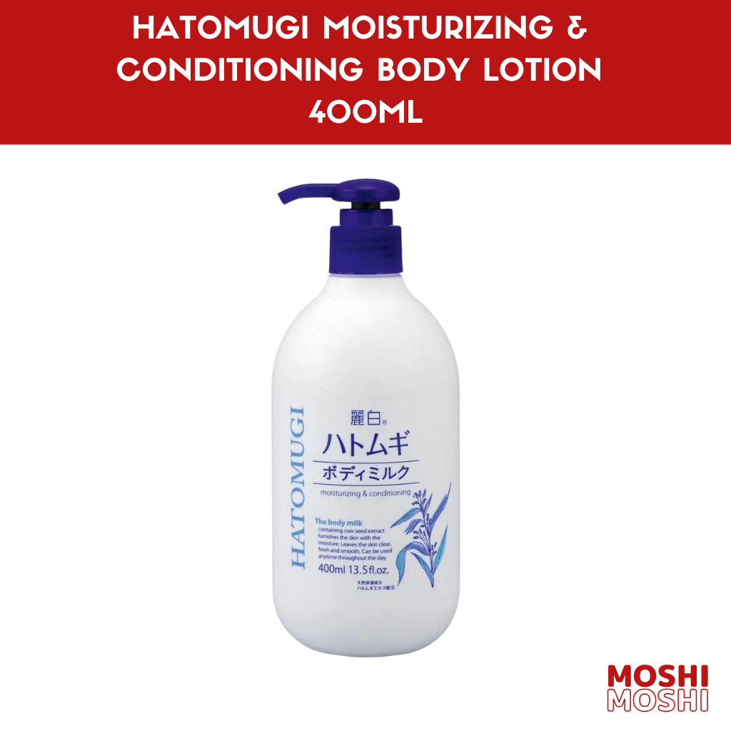 Hatomugi Moisturizing & Conditioning Lotion 400ml | Shopee Philippines