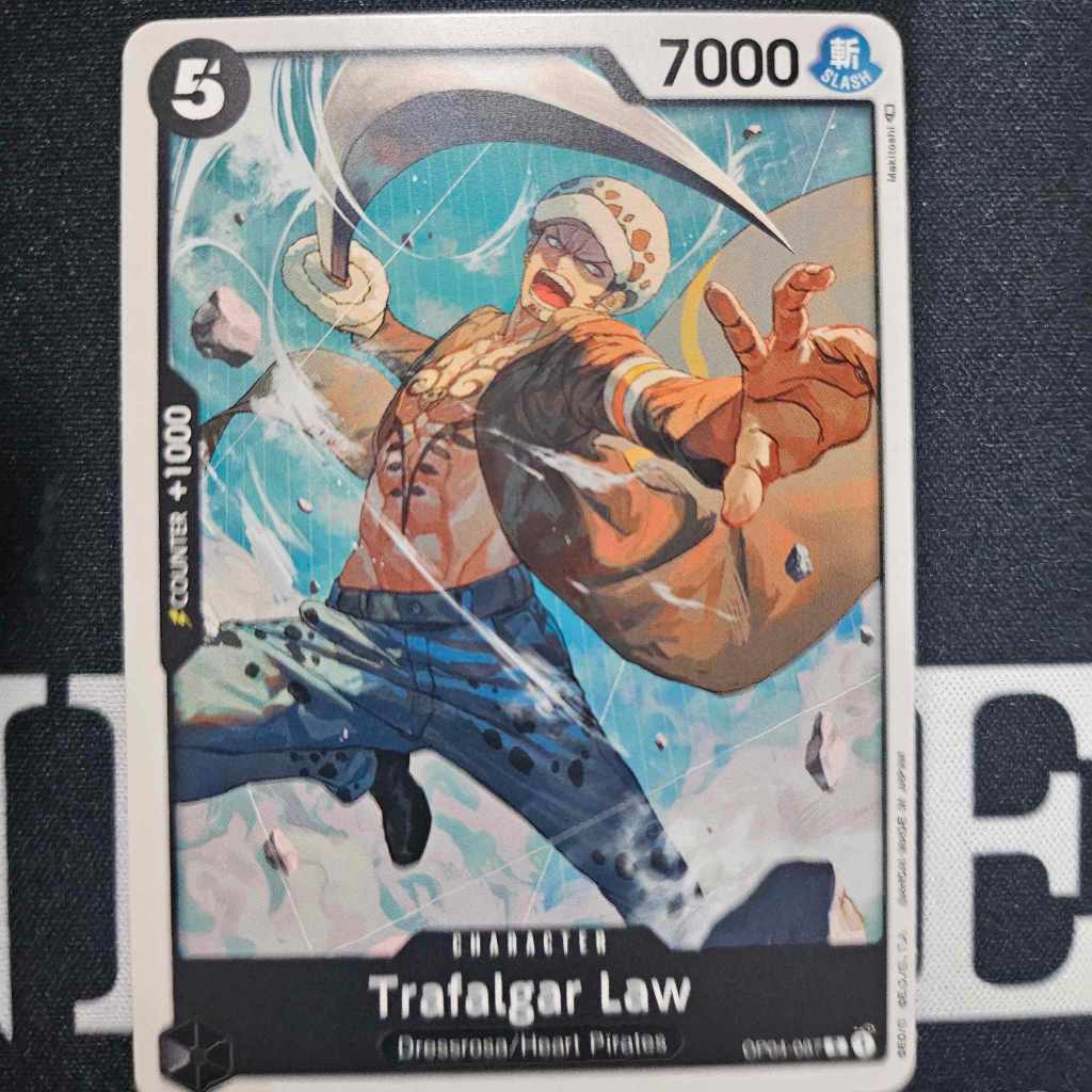 One Piece TCG [ENGLISH] OP04-087 C Trafalgar Law [ENGLISH VERSION ...