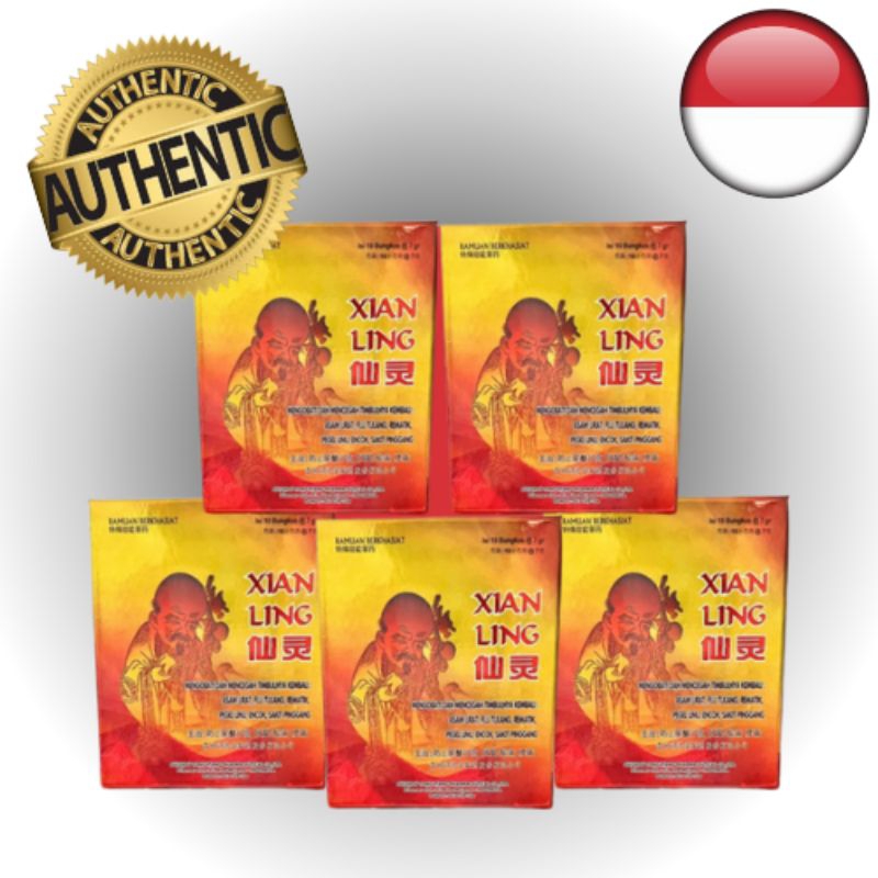 XIAN LING Powder Herbal Tea 1 box(10 sachets) | Shopee Philippines