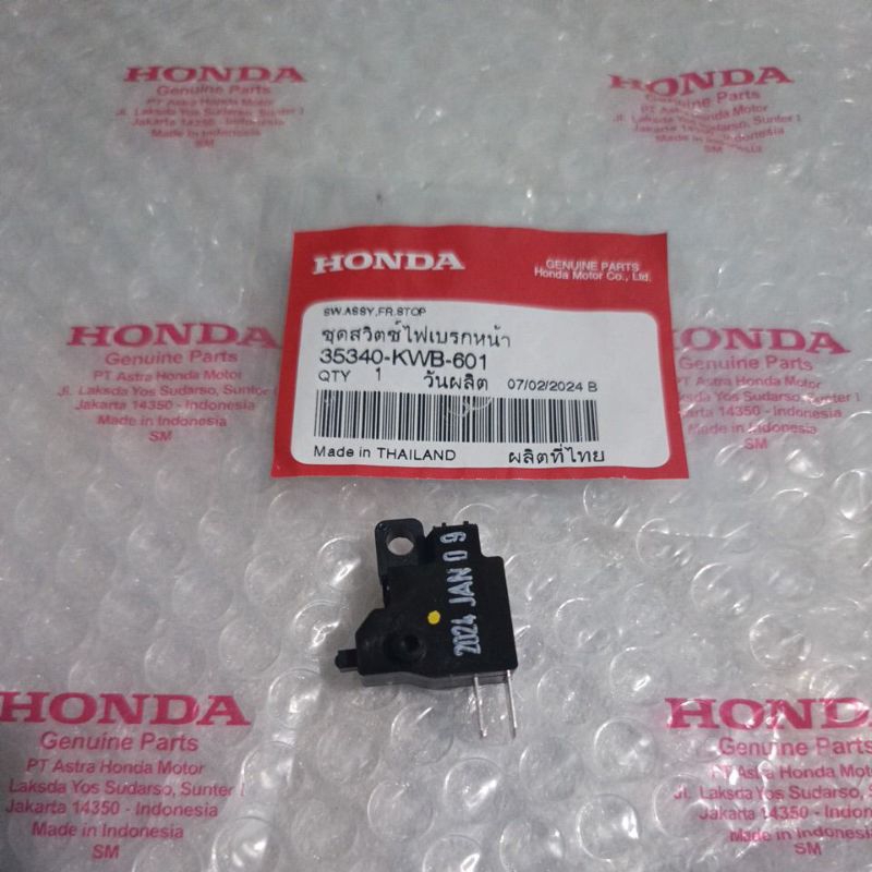 Honda Genuine Brake light switch Fr. for XRM,Wave,Beat | Shopee Philippines
