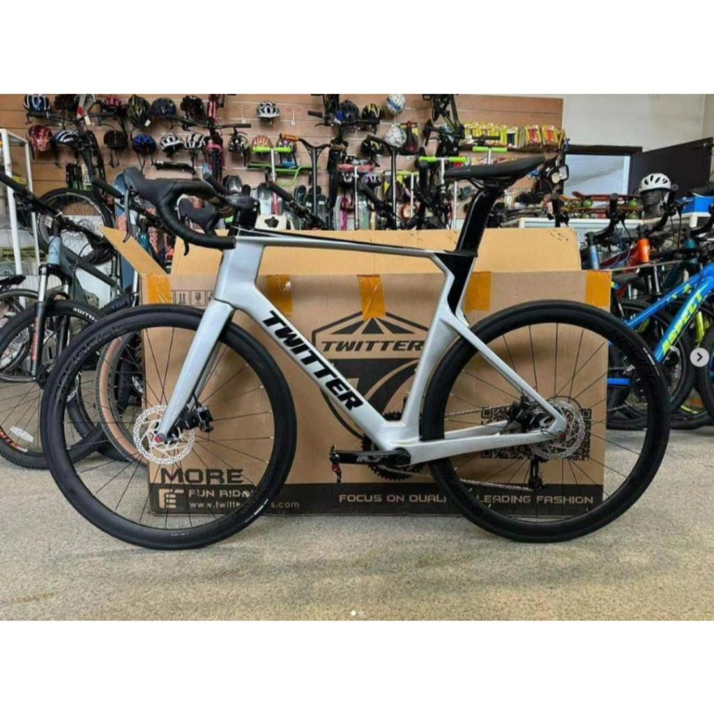 Brand New original T10 pro full carbon Aero Twitter Road bike | Shopee ...