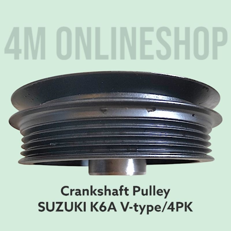 4M CRANKSHAFT PULLEY (V-type/4PK) fit for SUZUKI CARRY SURPLUS SUZUKI ...