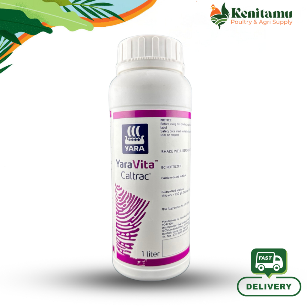 YaraVita Caltrac – 1 Liter | Calcium-Based Fertilizer for Stronger and Healthier Crops | Shopee ...