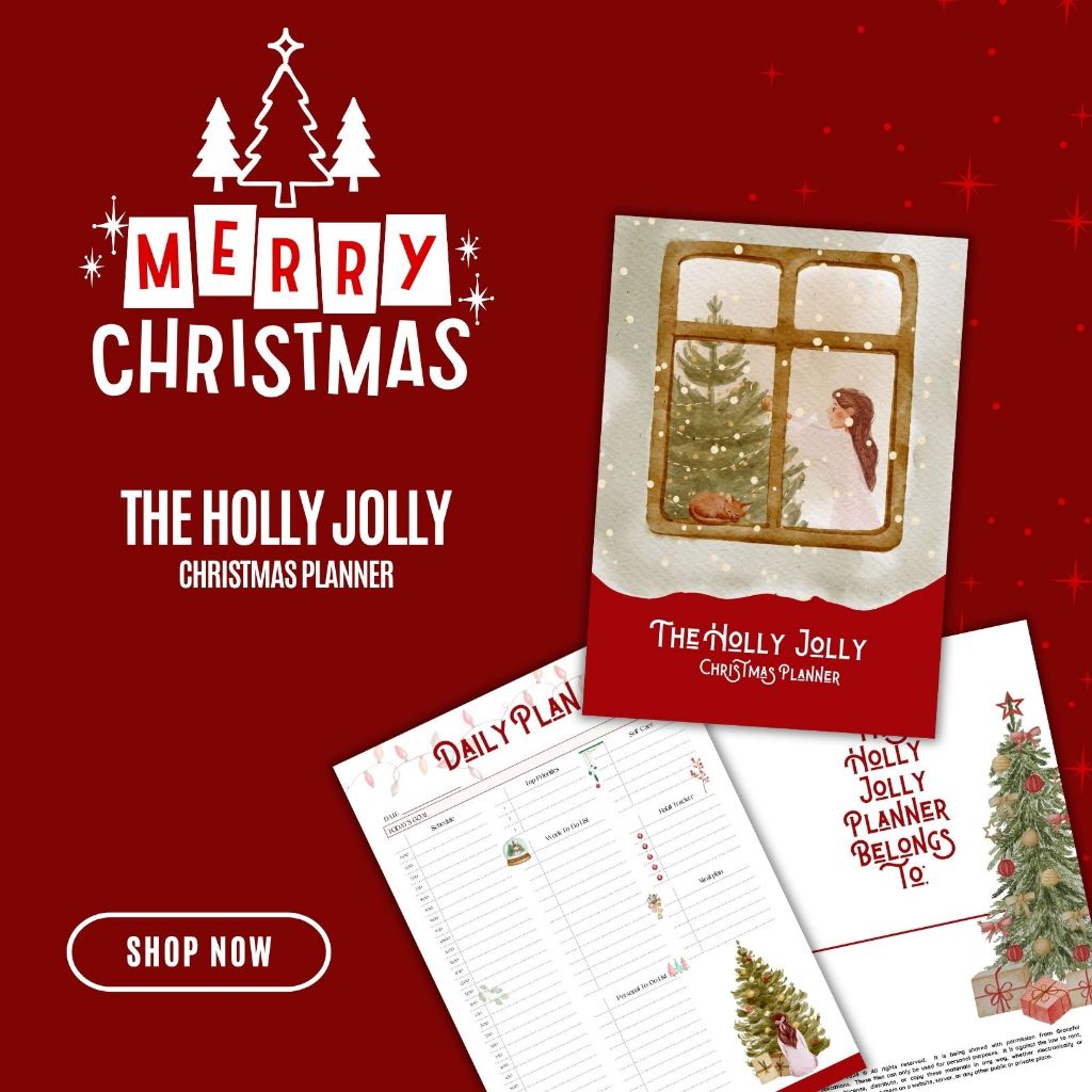 Christmas Daily Planner | Shopee Philippines