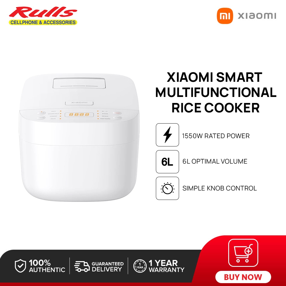 Xiaomi Smart Multifunctional Rice Cooker 3L | 8 Cooking Functions | 3L ...