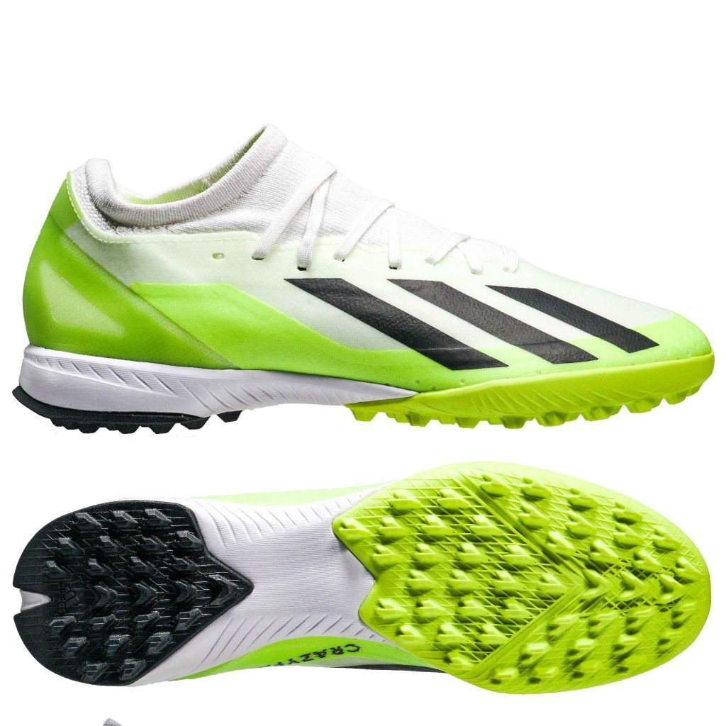 Adidas X Crazyfast .3 TF White Turf Shoes Football Boots Artificial ...