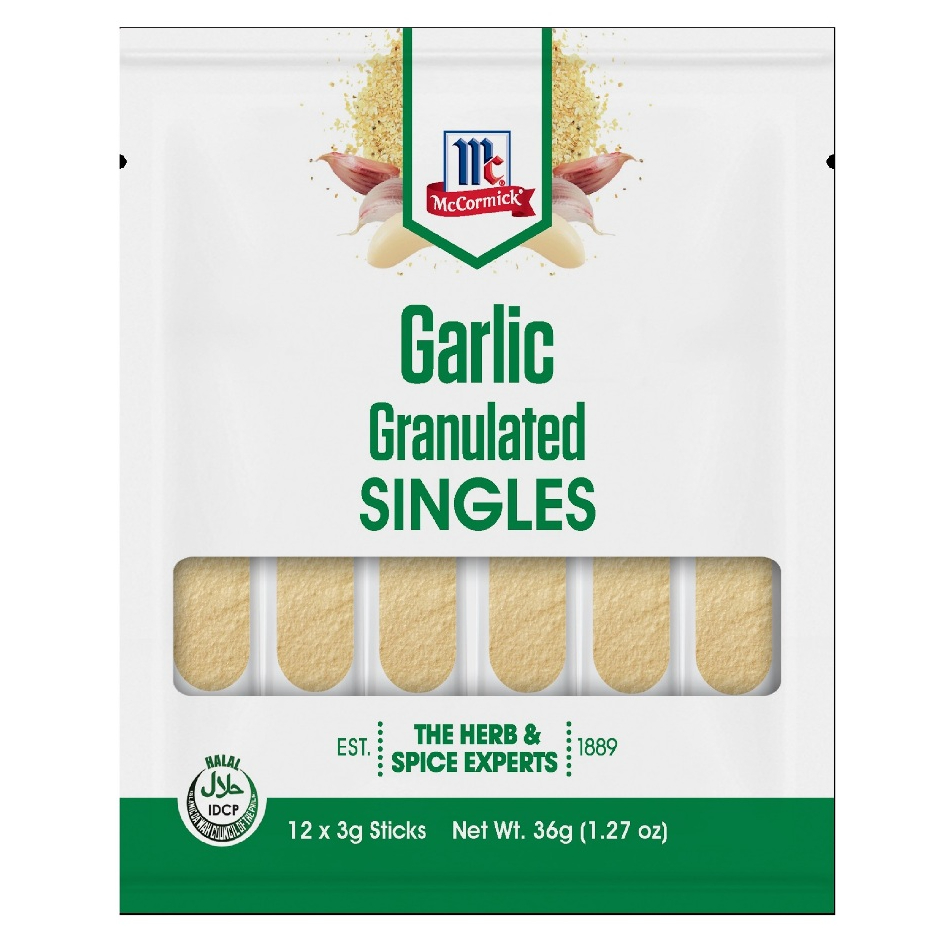 Mc Cormick Garlic Powder 12s 3g | Shopee Philippines
