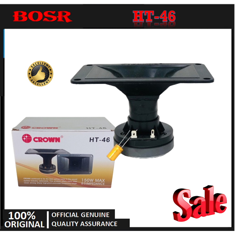 Crown HT-46 150 watts Horn Tweeter Speakera | Shopee Philippines