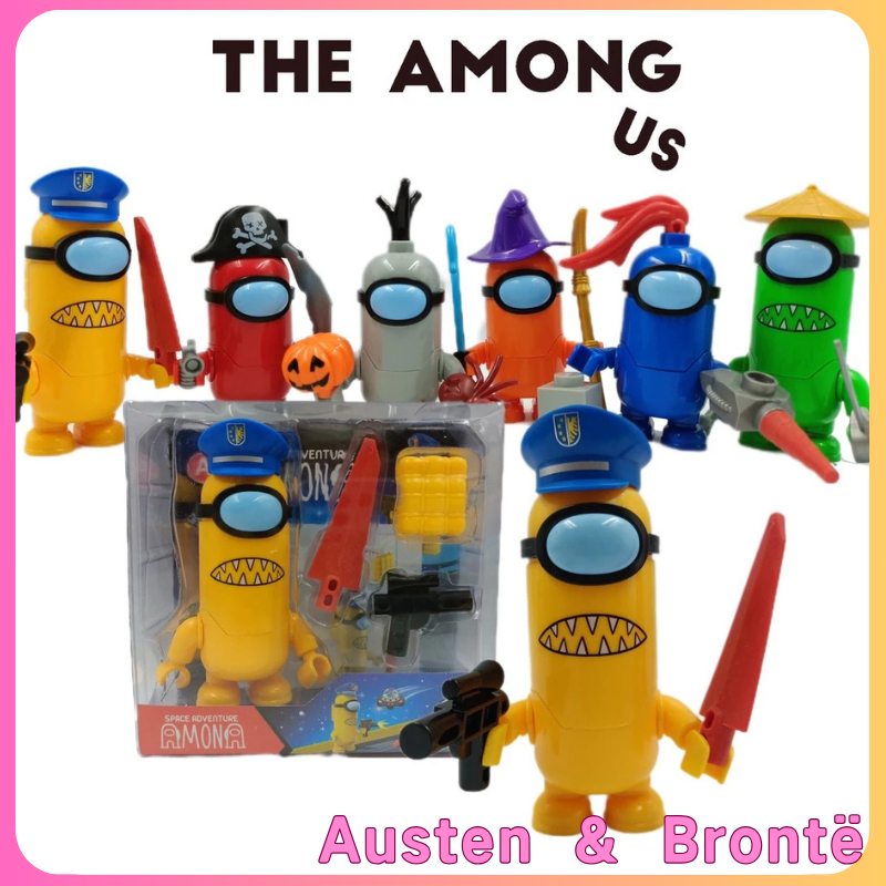 Among Us Space Adventure Collectible Figures Kids gift Randomly Select ...