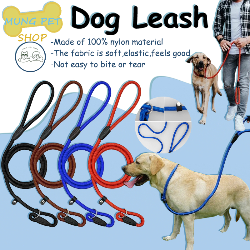 Dog Leash tali ng aso Pet training leash Gabay leash Adjustable with ...