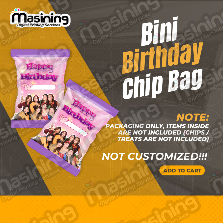 Bini Inspired Chip Bag for Birthdays | Shopee Philippines