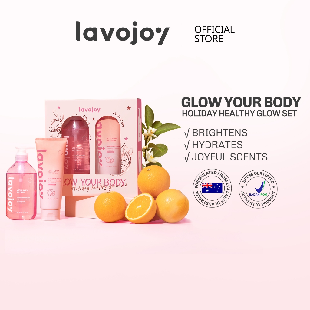 (LIMITED EDITION) lavojoy Glow Your Body Holiday Healthy Glow Set Body ...
