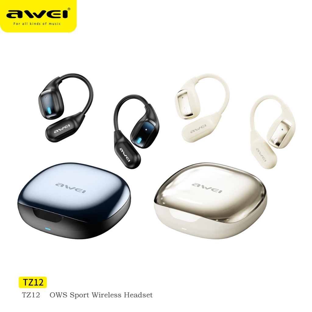 Awei TZ12 Air Conduction Wireless Headset | Shopee Philippines