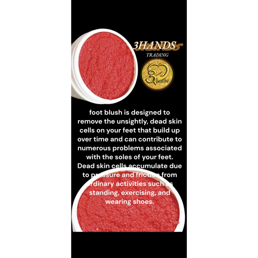 Foot Blush Powder 500 Grams (FOR YOUR PINKISH AND SOFT FEET) | Shopee ...