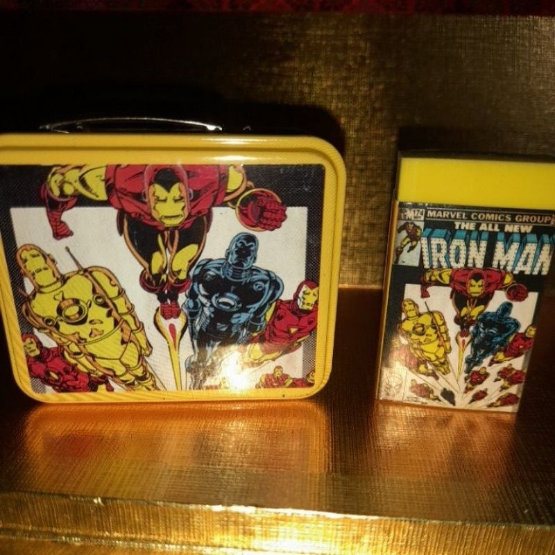 marvel studios tin can captain marvel included inside (pin) | Shopee ...
