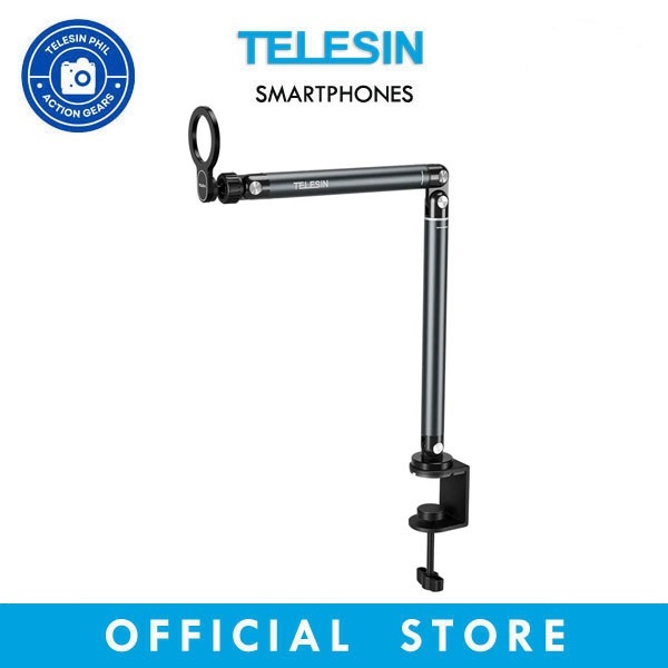 TELESIN Magsafe Lazy Arm Smartphone Table Aluminum Clamp for Android ...