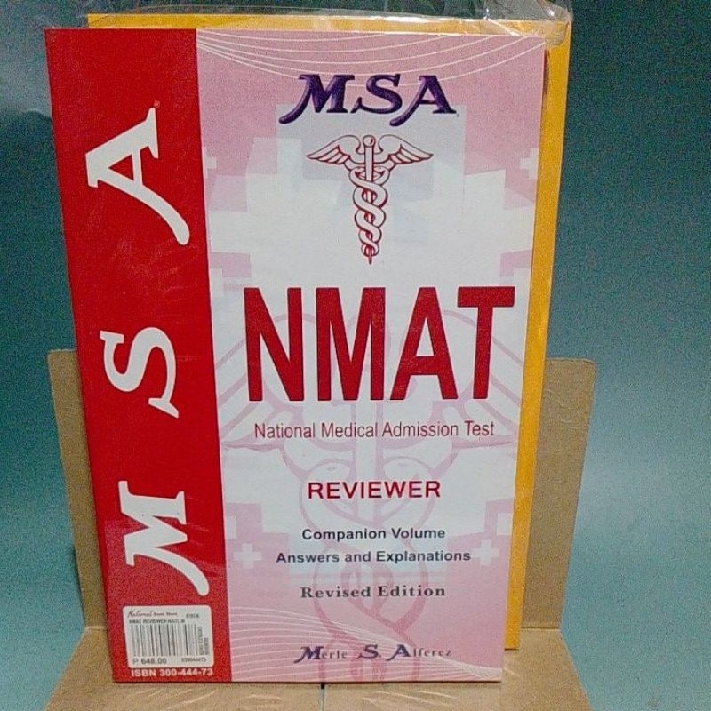 MSA NMAT Reviewer Rev ed | Shopee Philippines