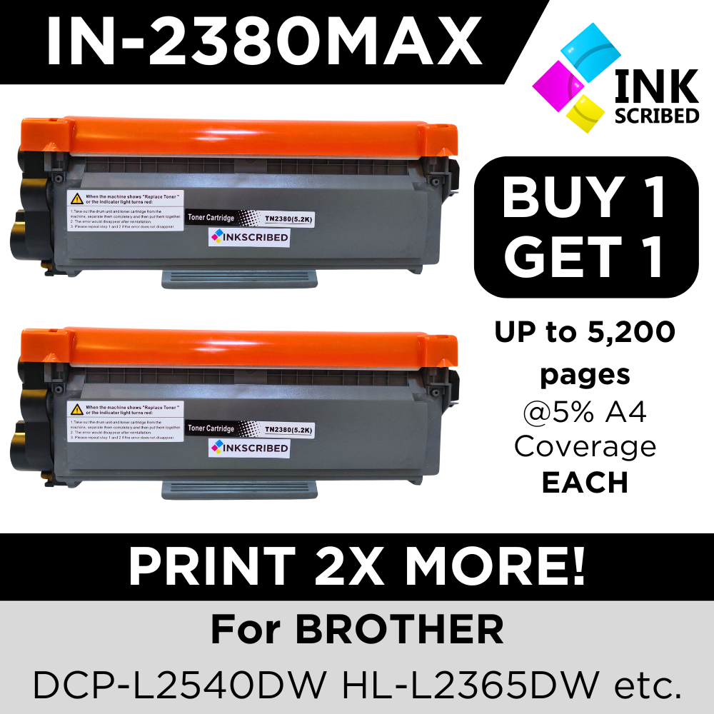 INKSCRIBED TN2380 TN-2380 TN2360 TN660 Compatible Toner Cartridge for ...