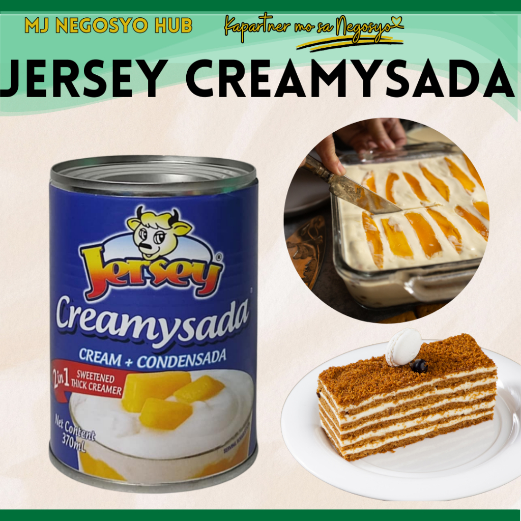 Jersey Creamysada Cream+Condensada 370ml shp2 | Shopee Philippines