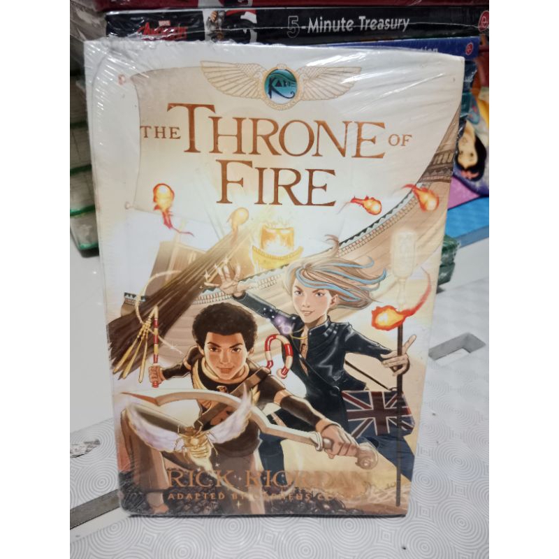 Rick Riordan The Throne of the Fire | Shopee Philippines
