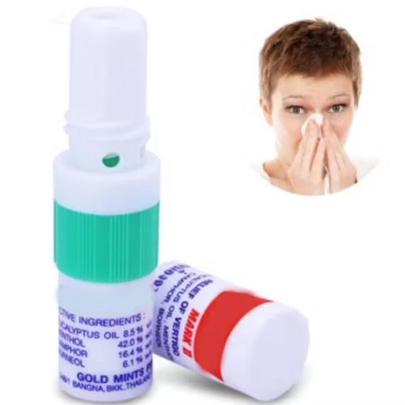 Original Thailand Inhaler 2 in 1 Random Color | Shopee Philippines