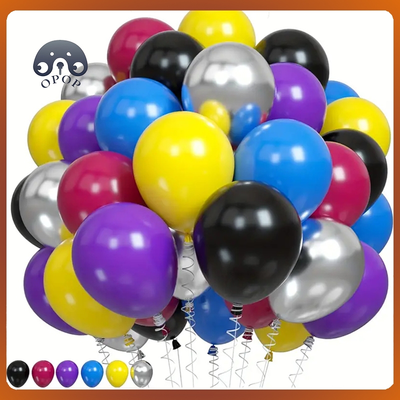 50Pcs Round Pearl Balloons High End Balloon Birthday Party Decoration ...