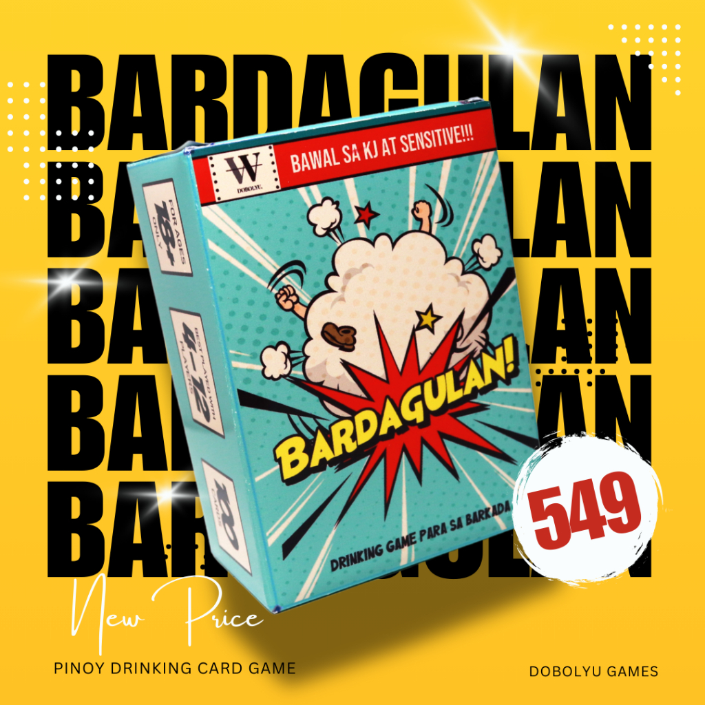 BARDAGULAN! Pinoy Drinking Card Game | Shopee Philippines