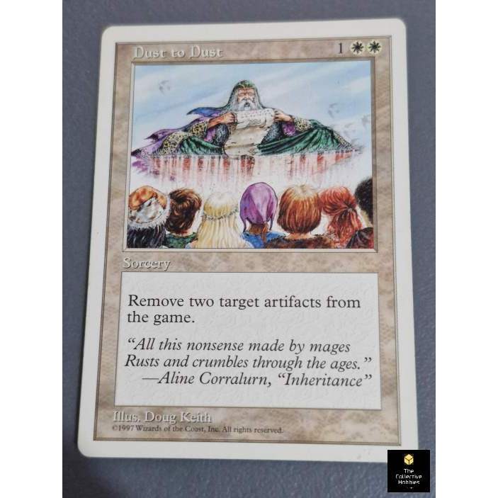 Magic the Gathering - MTG Card Game - Dust to Dust - (NF) [WHITE] / [ID ...