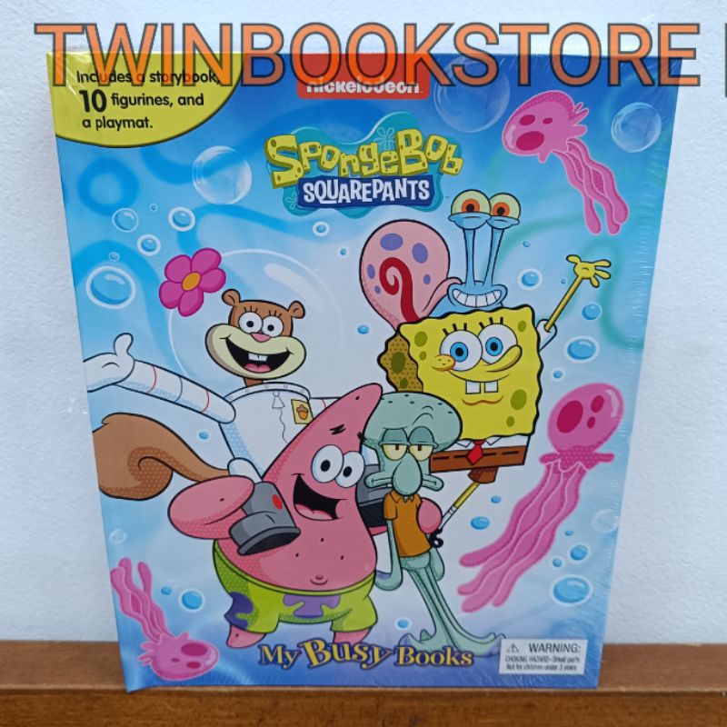 SPONGEBOB SQUAREPANTS MY BUSY BOOKS | Shopee Philippines